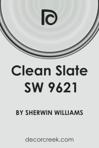 Clean Slate SW 9621 Paint Color by Sherwin Williams - DecorCreek
