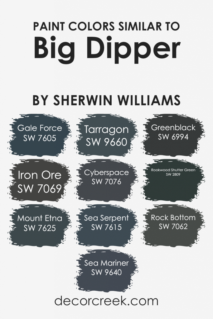 Big Dipper SW 9645 Paint Color by Sherwin Williams - DecorCreek