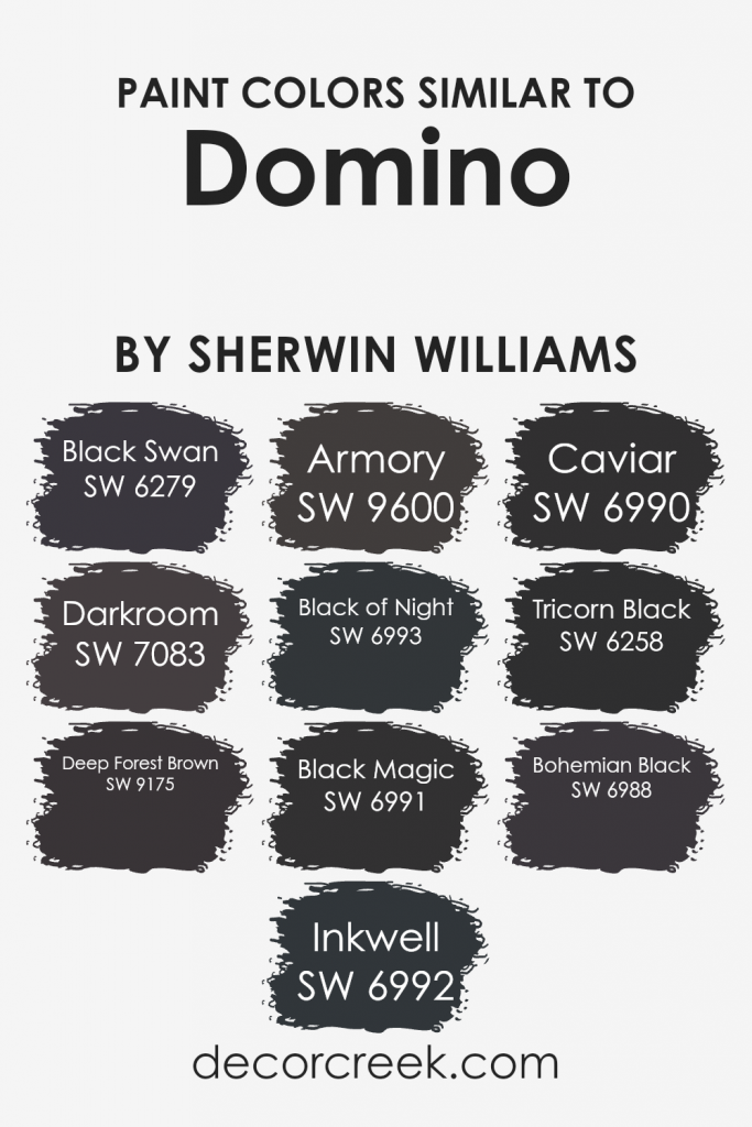 Domino SW 6989 Paint Color by Sherwin Williams - DecorCreek