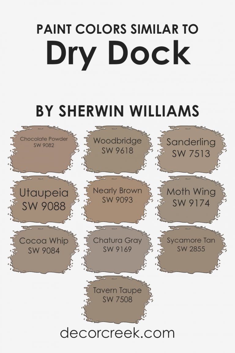 Dry Dock SW 7502 Paint Color by Sherwin Williams - DecorCreek