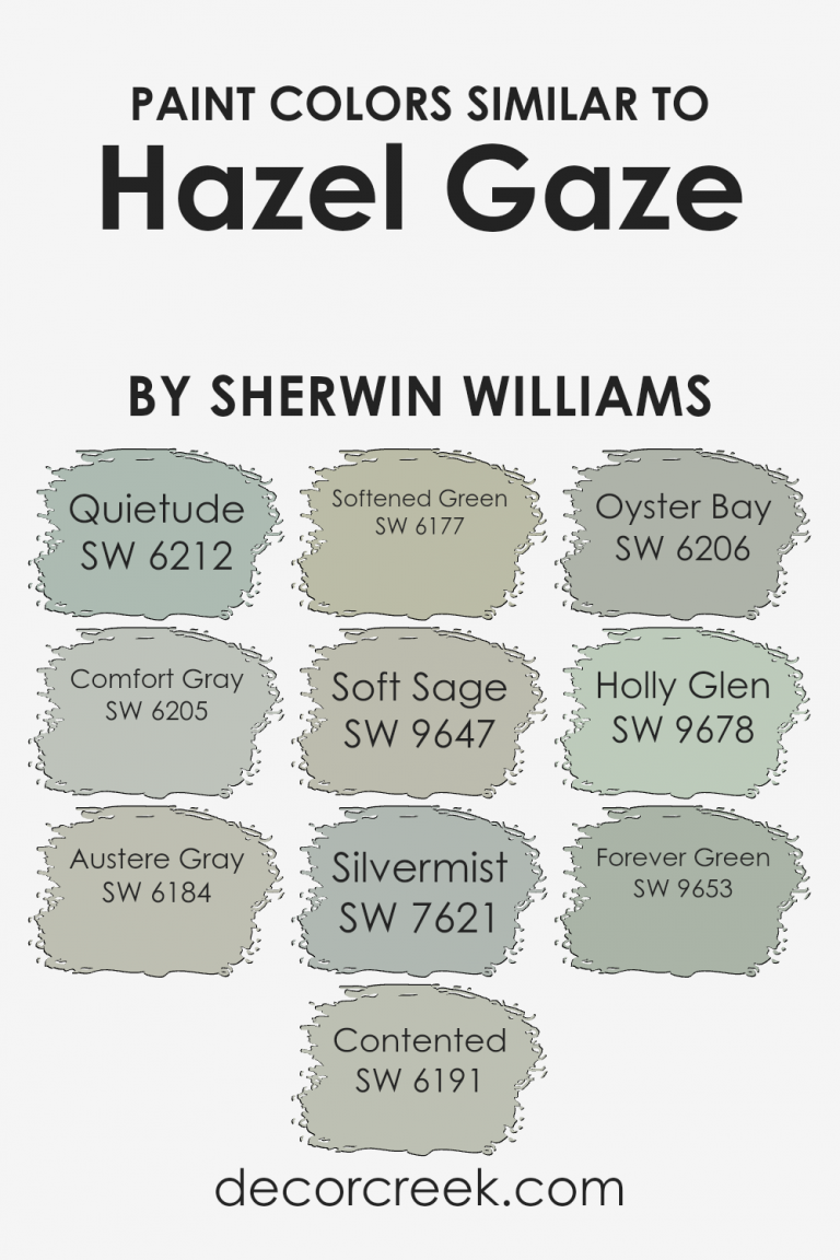Hazel Gaze SW 9652 Paint Color by Sherwin Williams - DecorCreek