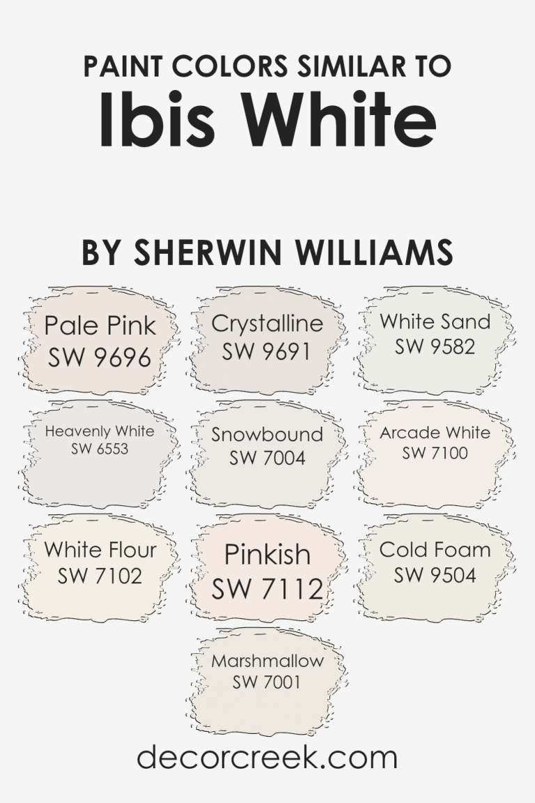Ibis White SW 7000 Paint Color by Sherwin Williams - DecorCreek