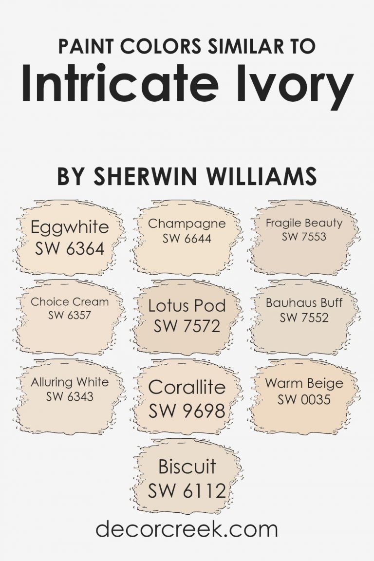 Intricate Ivory SW 6350 Paint Color by Sherwin Williams - DecorCreek