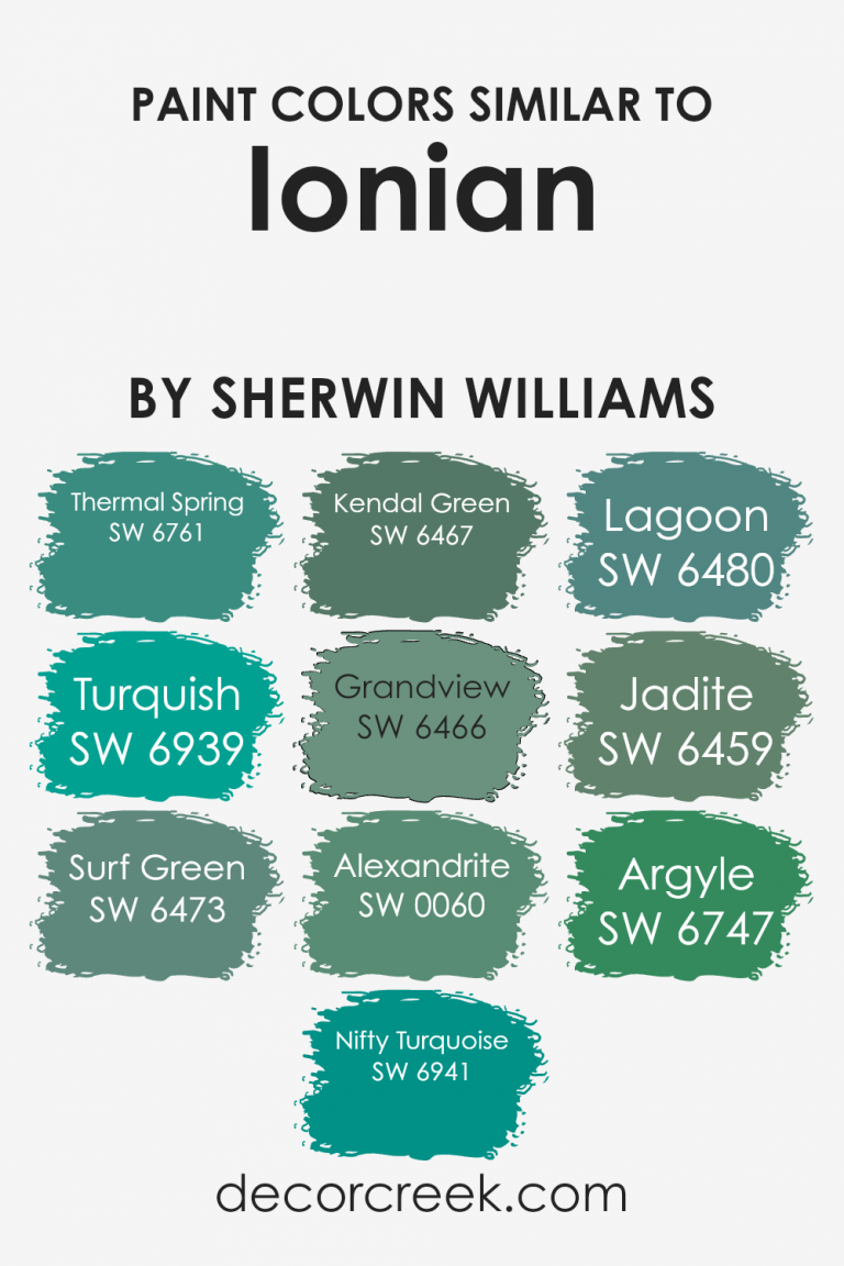 Ionian SW 6754 Paint Color by Sherwin Williams - DecorCreek