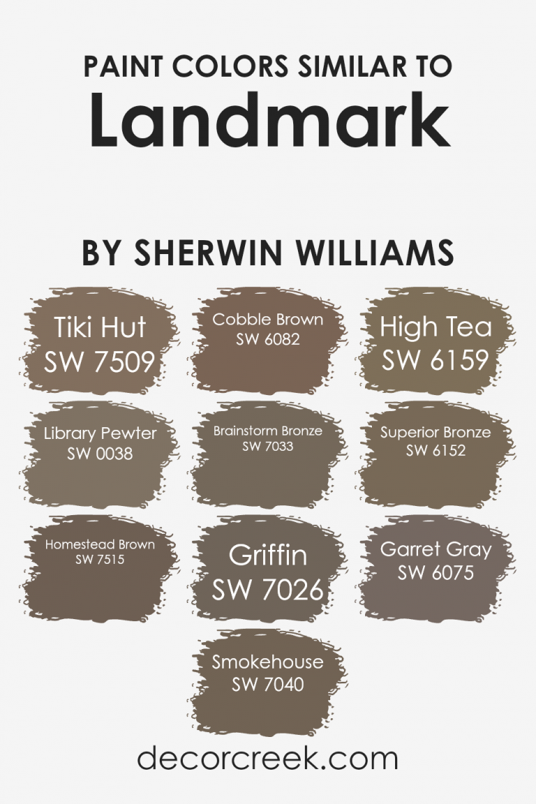 Landmark SW 9609 Paint Color by Sherwin Williams - DecorCreek