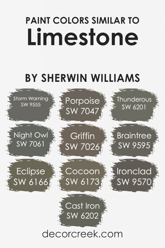 Limestone SW 9599 Paint Color by Sherwin Williams - DecorCreek