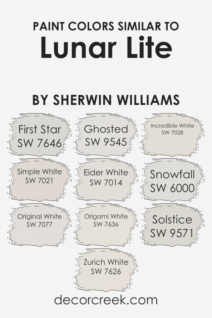 Lunar Lite SW 9546 Paint Color by Sherwin Williams - DecorCreek