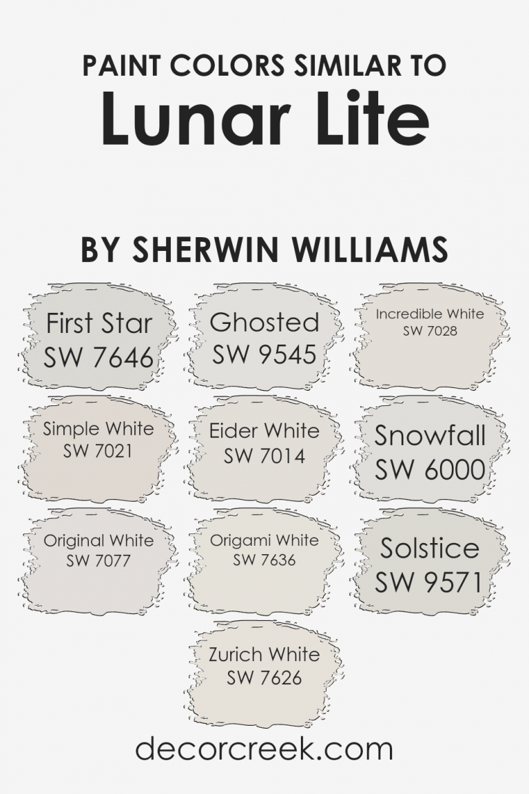 Lunar Lite SW 9546 Paint Color by Sherwin Williams - DecorCreek