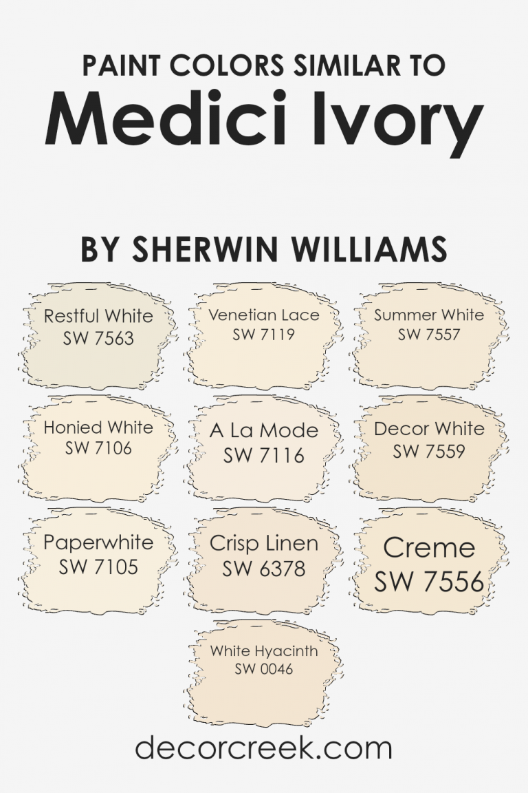Medici Ivory SW 7558 Paint Color by Sherwin Williams - DecorCreek
