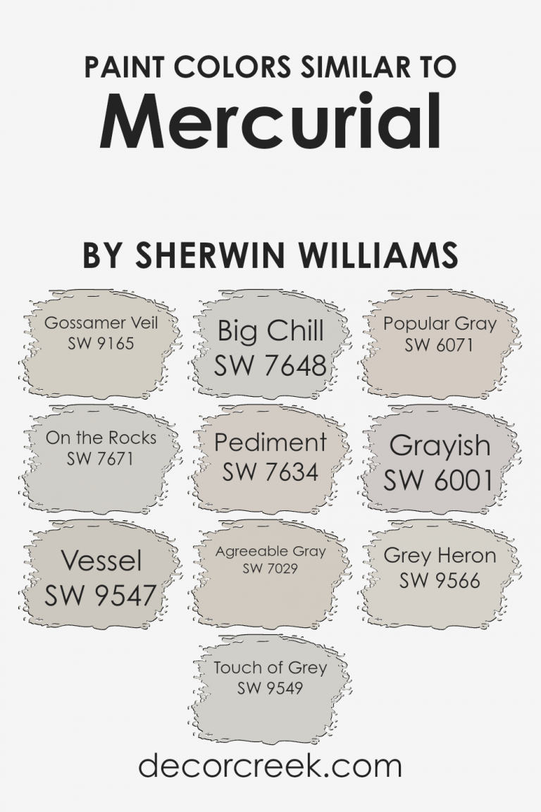 Mercurial SW 9550 Paint Color by Sherwin Williams - DecorCreek