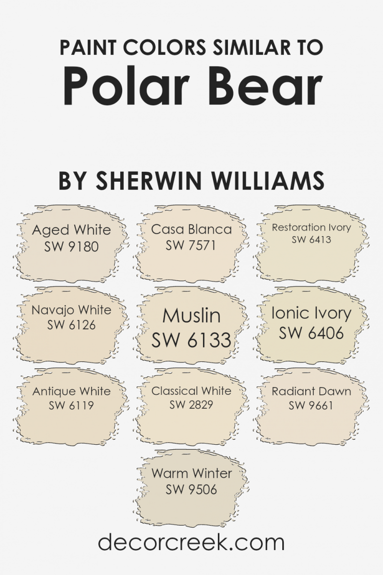Polar Bear SW 7564 Paint Color by Sherwin Williams - DecorCreek
