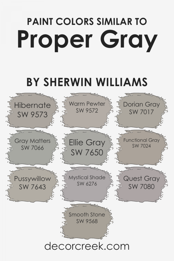 Proper Gray SW 6003 Paint Color by Sherwin Williams - DecorCreek