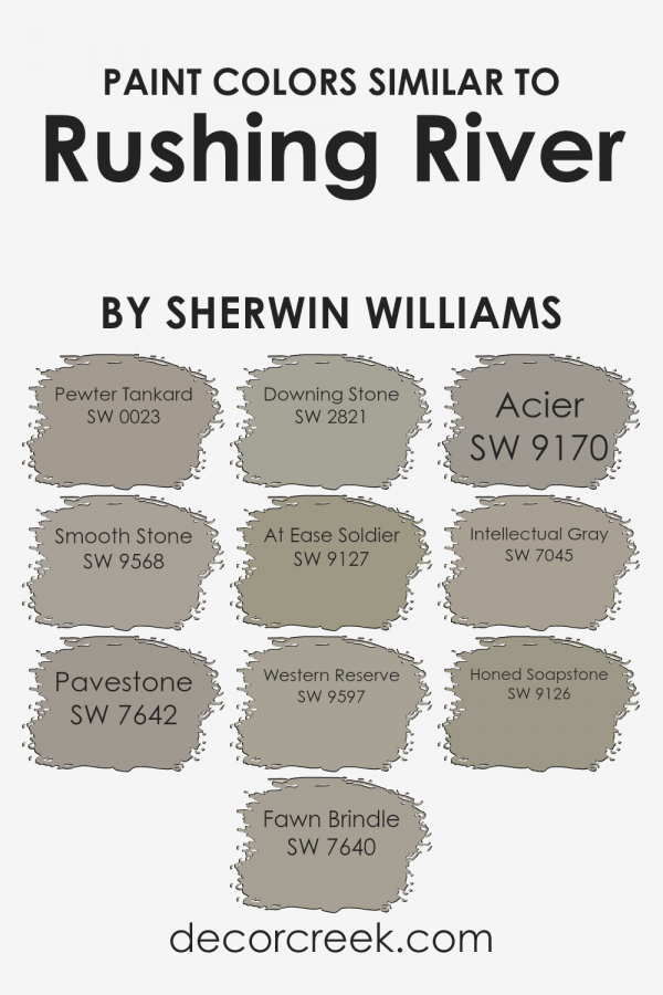Rushing River SW 7746 Paint Color by Sherwin Williams - DecorCreek