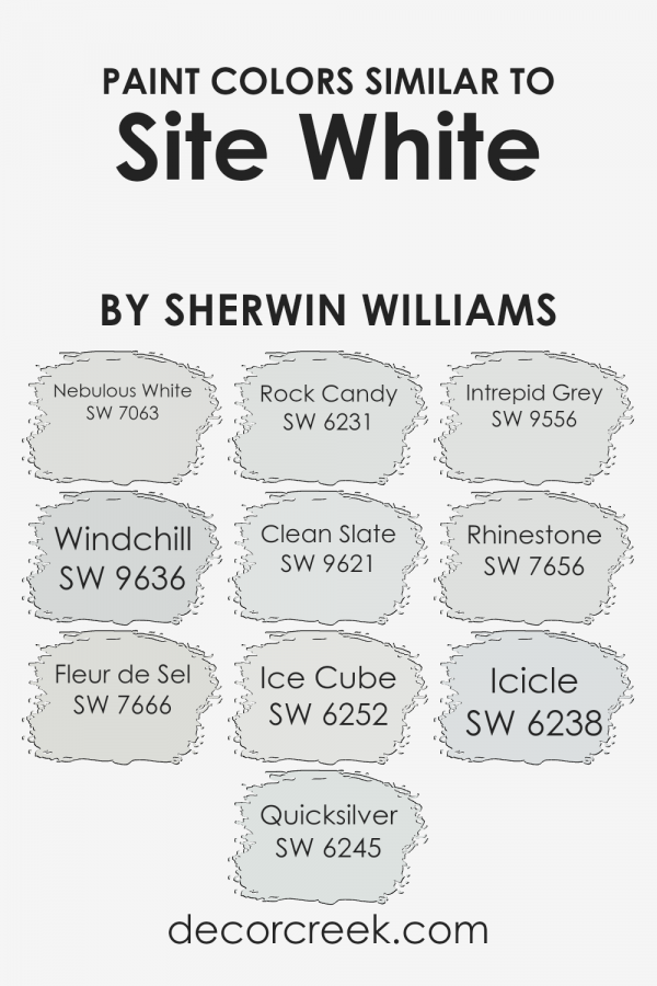 Site White SW 7070 Paint Color by Sherwin Williams - DecorCreek