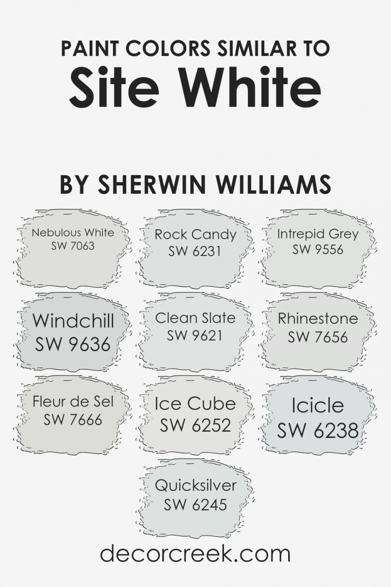 Site White SW 7070 Paint Color by Sherwin Williams - DecorCreek