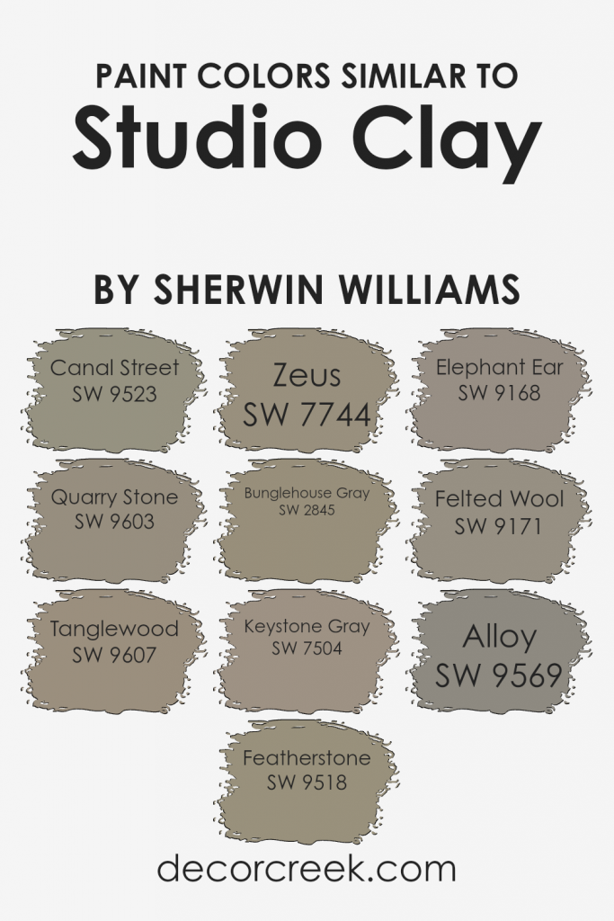 Studio Clay SW 9172 Paint Color by Sherwin Williams - DecorCreek