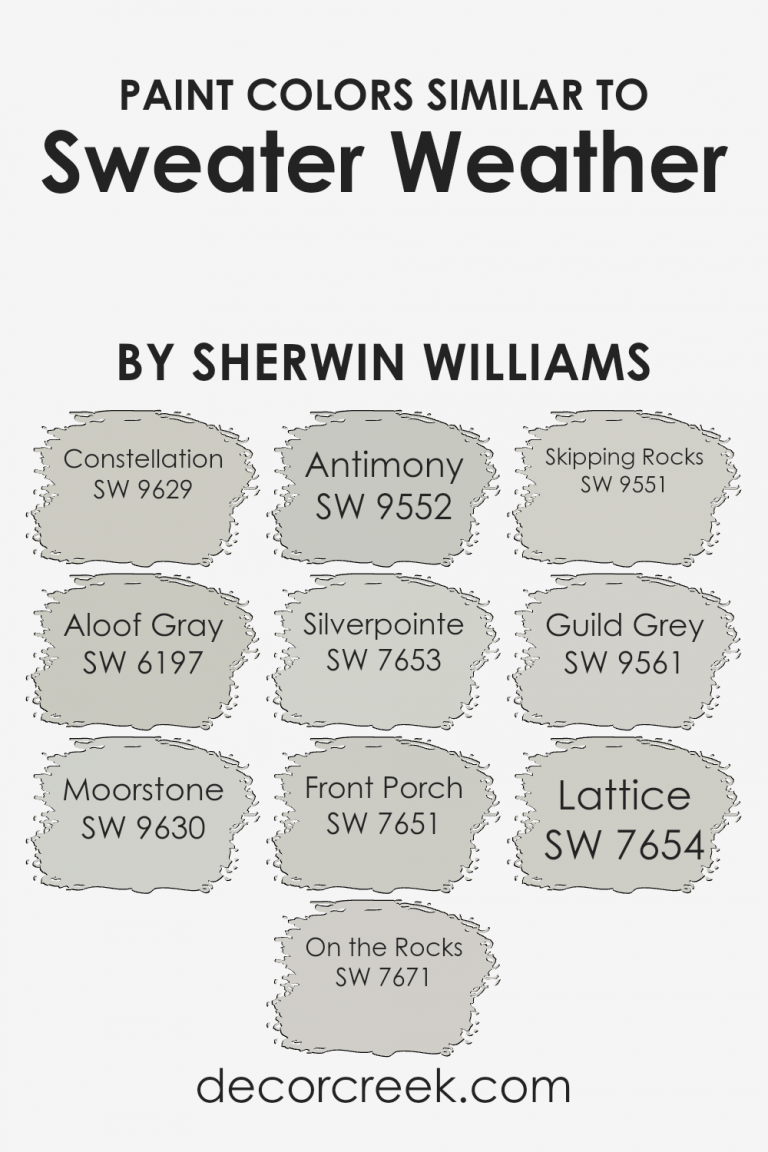 Sweater Weather SW 9548 Paint Color by Sherwin Williams - DecorCreek