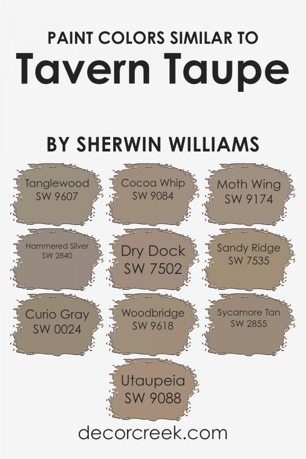 Tavern Taupe SW 7508 Paint Color by Sherwin Williams - DecorCreek