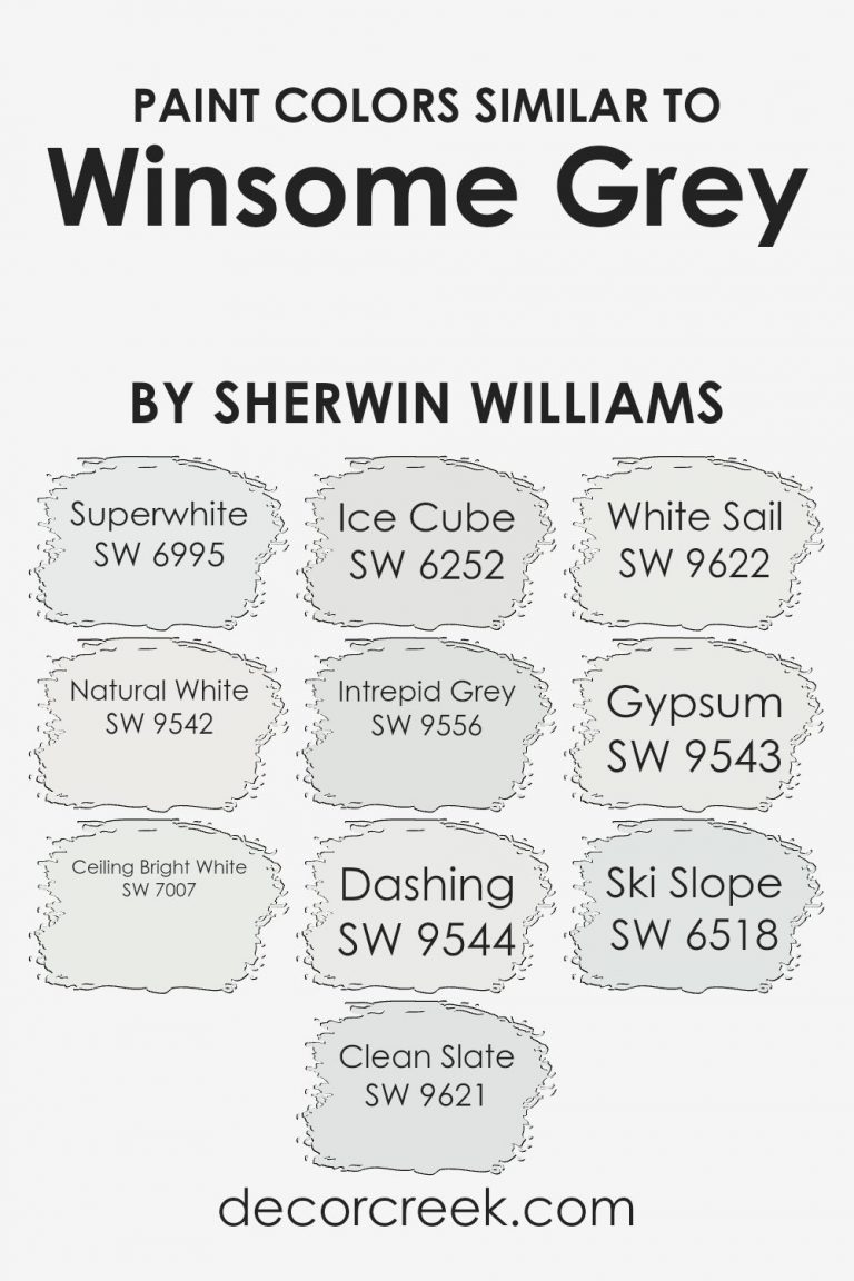 Winsome Grey SW 9624 Paint Color by Sherwin Williams - DecorCreek