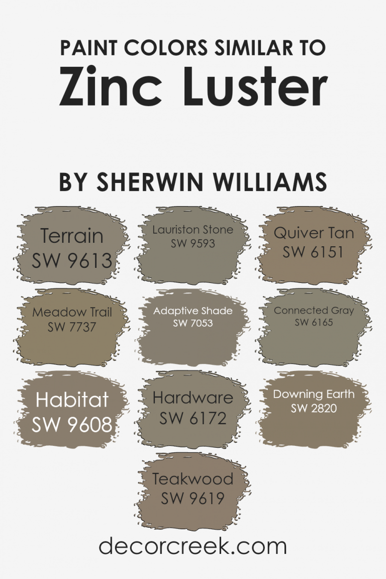 Zinc Luster SW 9514 Paint Color by Sherwin Williams - DecorCreek