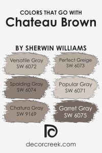 Chateau Brown SW 7510 Paint Color by Sherwin Williams - DecorCreek