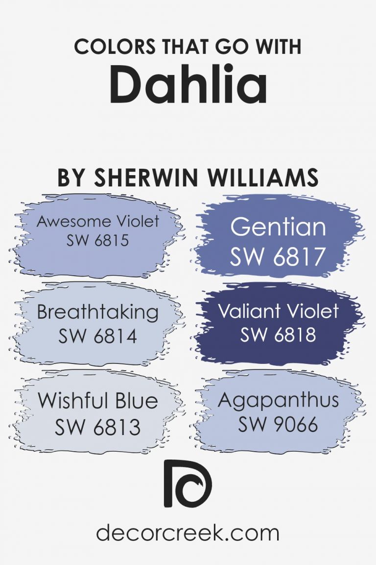 Dahlia SW 6816 Paint Color by Sherwin Williams - DecorCreek