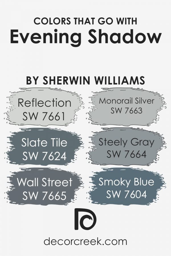 Evening Shadow SW 7662 Paint Color by Sherwin Williams - DecorCreek