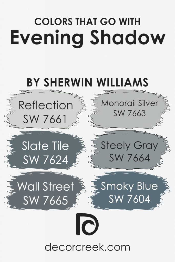 Evening Shadow SW 7662 Paint Color by Sherwin Williams - DecorCreek