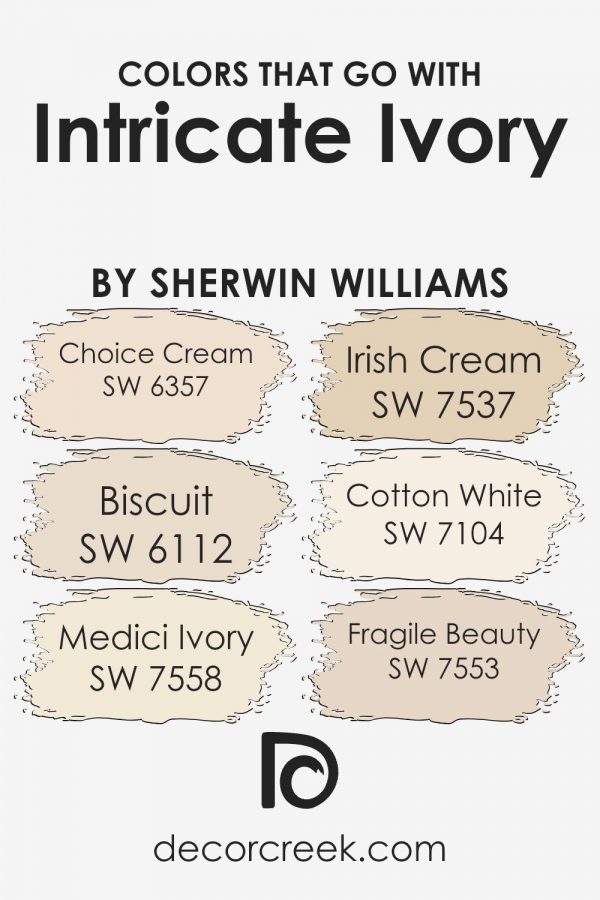 Intricate Ivory SW 6350 Paint Color by Sherwin Williams - DecorCreek