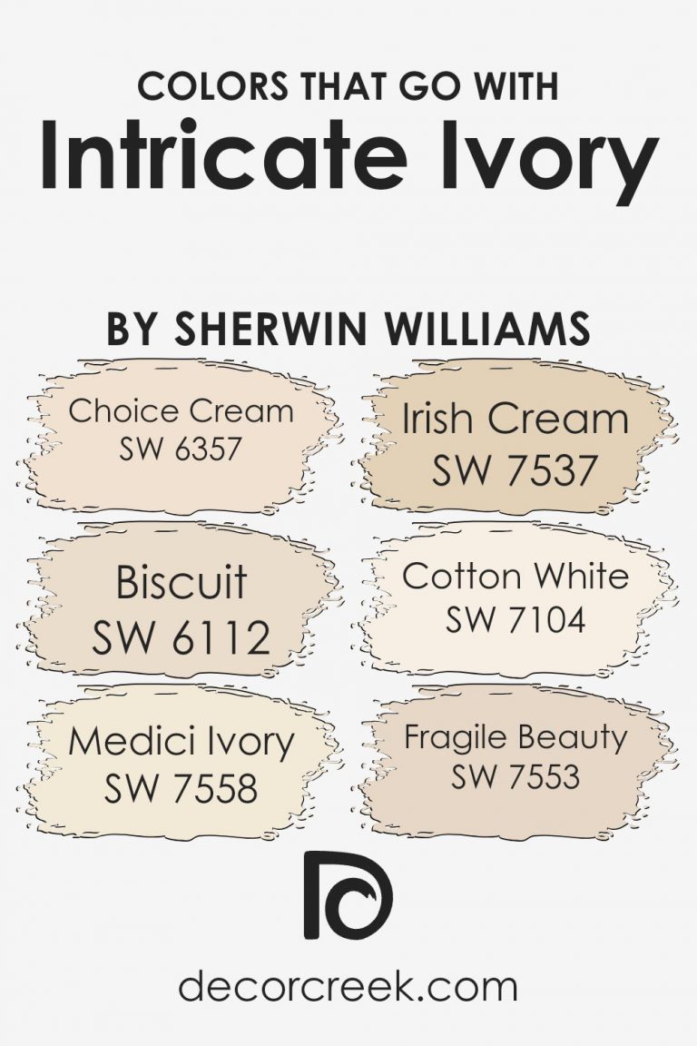 Intricate Ivory SW 6350 Paint Color by Sherwin Williams - DecorCreek