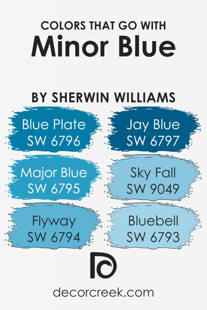 Minor Blue SW 6792 Paint Color by Sherwin Williams - DecorCreek