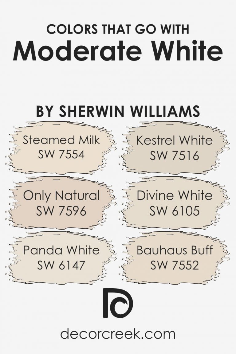 Moderate White SW 6140 Paint Color by Sherwin Williams - DecorCreek