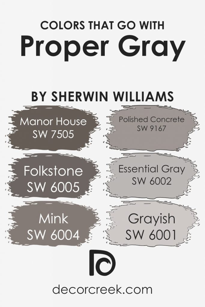 Proper Gray SW 6003 Paint Color by Sherwin Williams - DecorCreek