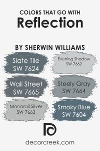 Reflection SW 7661 Paint Color by Sherwin Williams - DecorCreek