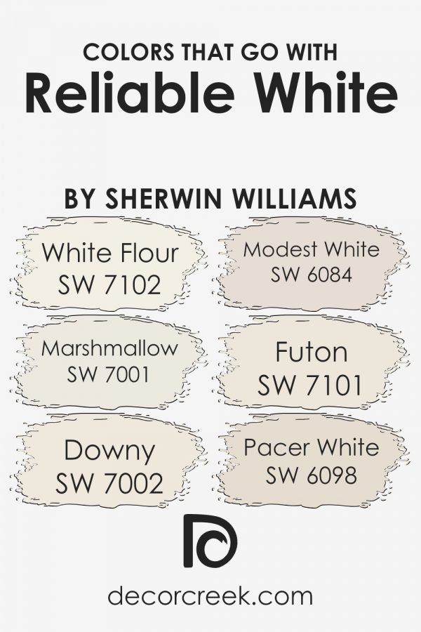 Reliable White SW 6091 Paint Color by Sherwin Williams - DecorCreek