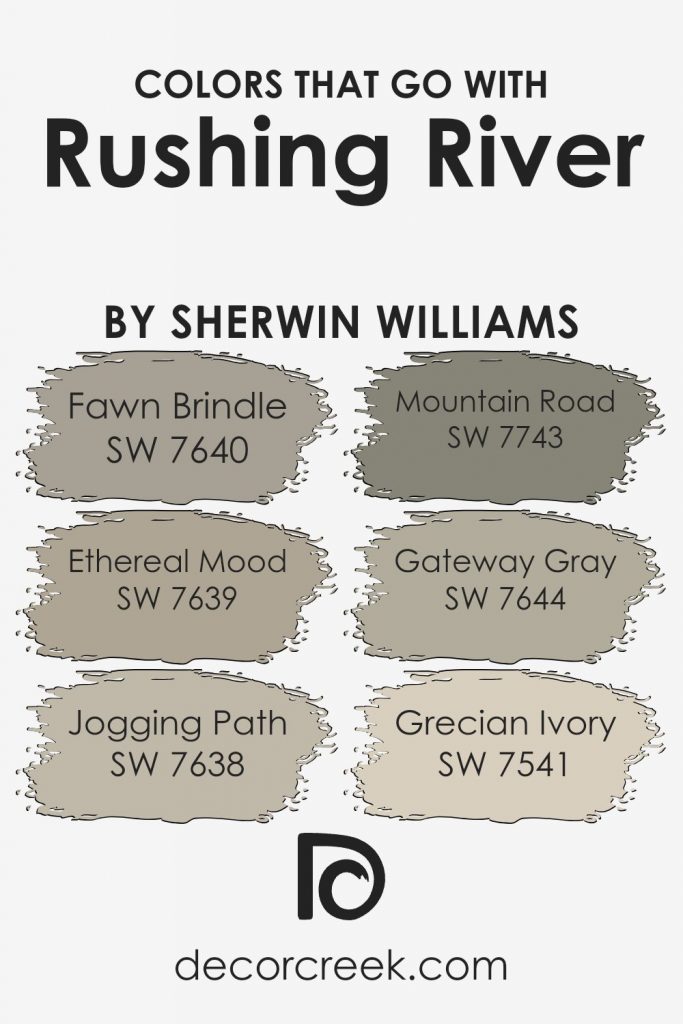 Rushing River SW 7746 Paint Color by Sherwin Williams - DecorCreek