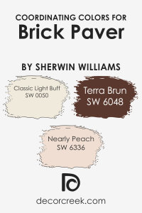 Brick Paver SW 7599 Paint Color by Sherwin Williams - DecorCreek