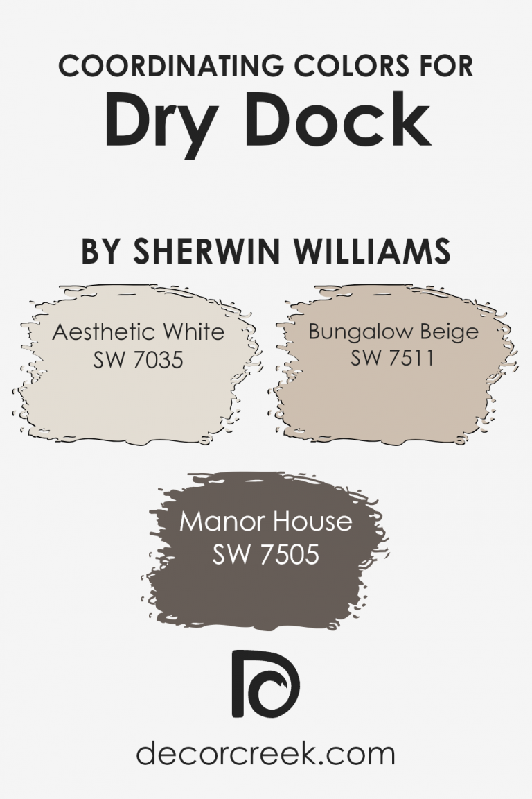 Dry Dock SW 7502 Paint Color by Sherwin Williams - DecorCreek