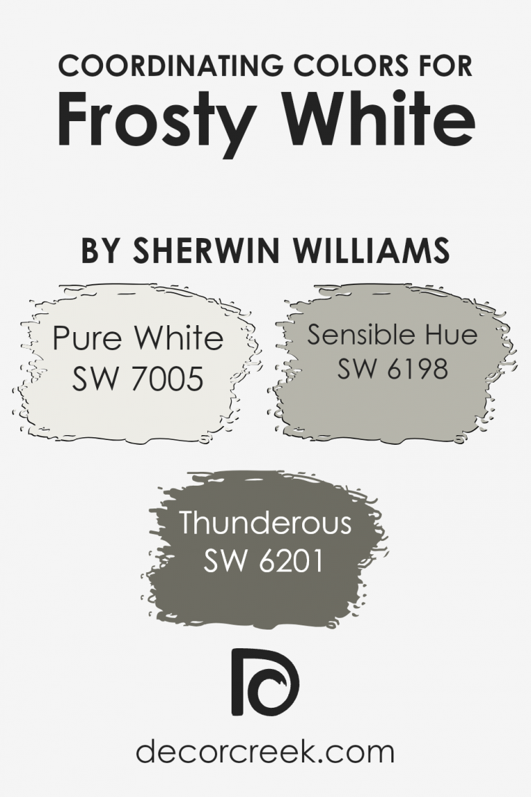 Frosty White SW 6196 Paint Color by Sherwin Williams - DecorCreek