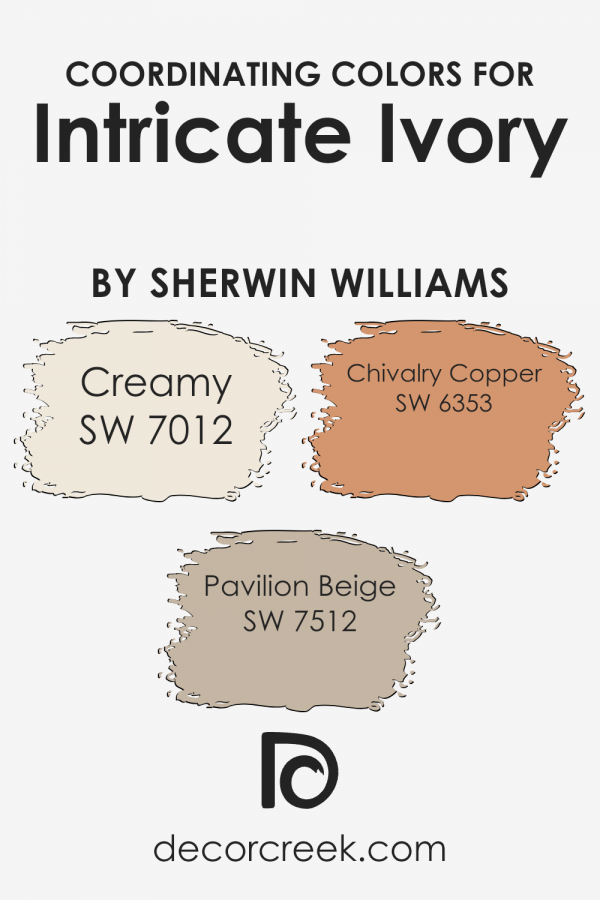 Intricate Ivory SW 6350 Paint Color by Sherwin Williams - DecorCreek