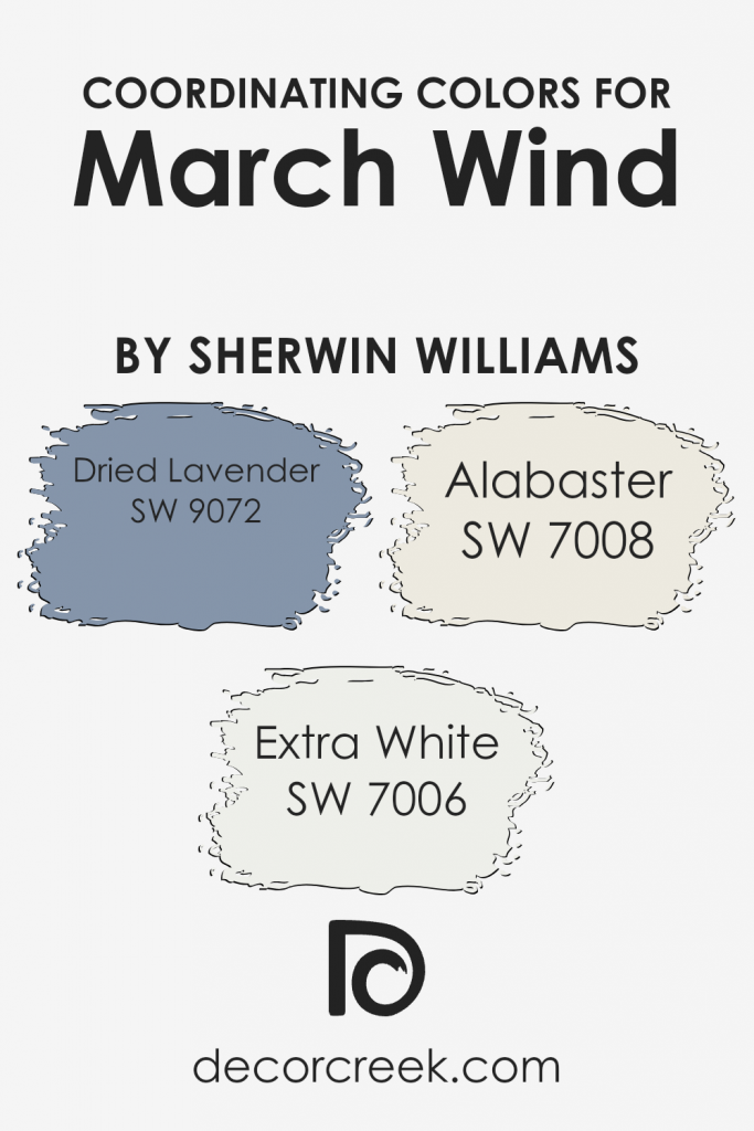 March Wind SW 7668 Paint Color by Sherwin Williams - DecorCreek