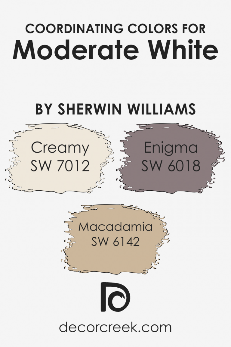 Moderate White SW 6140 Paint Color by Sherwin Williams - DecorCreek