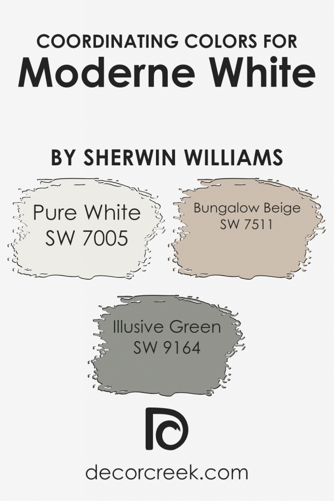 Moderne White SW 6168 Paint Color by Sherwin Williams - DecorCreek