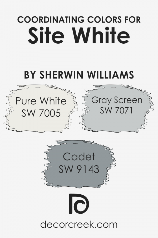 Site White SW 7070 Paint Color by Sherwin Williams - DecorCreek