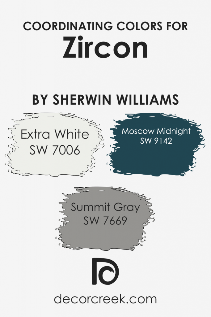 Zircon SW 7667 Paint Color by Sherwin Williams - DecorCreek