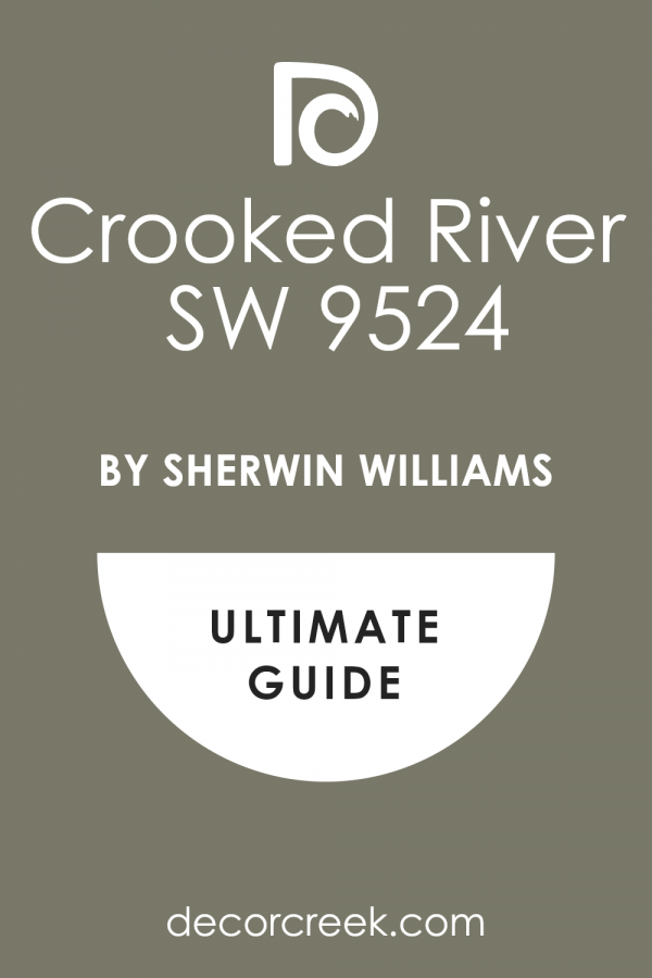 Crooked River SW 9524 Paint Color by Sherwin Williams - DecorCreek