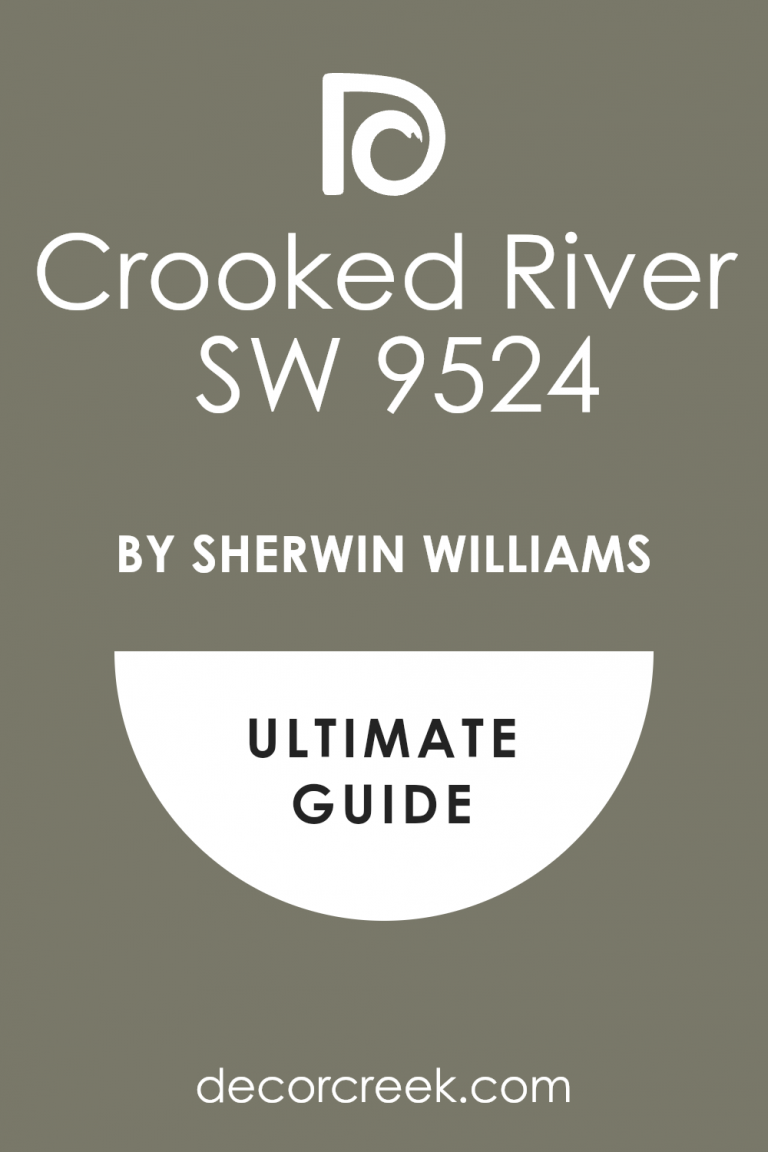 Crooked River SW 9524 Paint Color by Sherwin Williams - DecorCreek