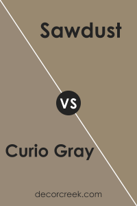 Curio Gray SW 0024 Paint Color by Sherwin Williams - DecorCreek