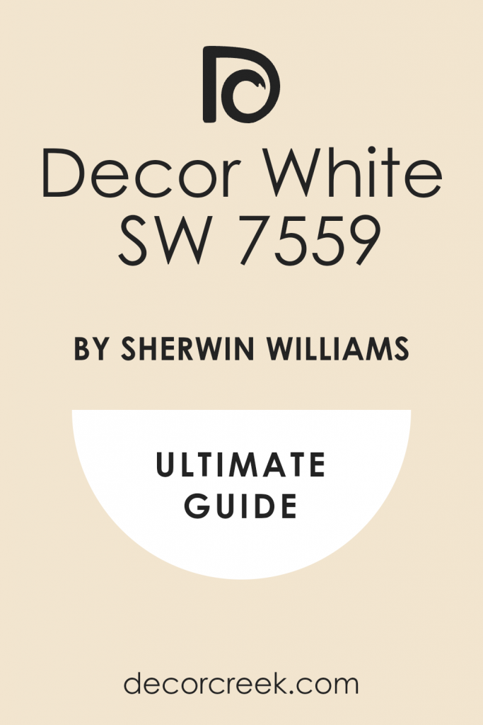 Decor White SW 7559 Paint Color by Sherwin Williams - DecorCreek