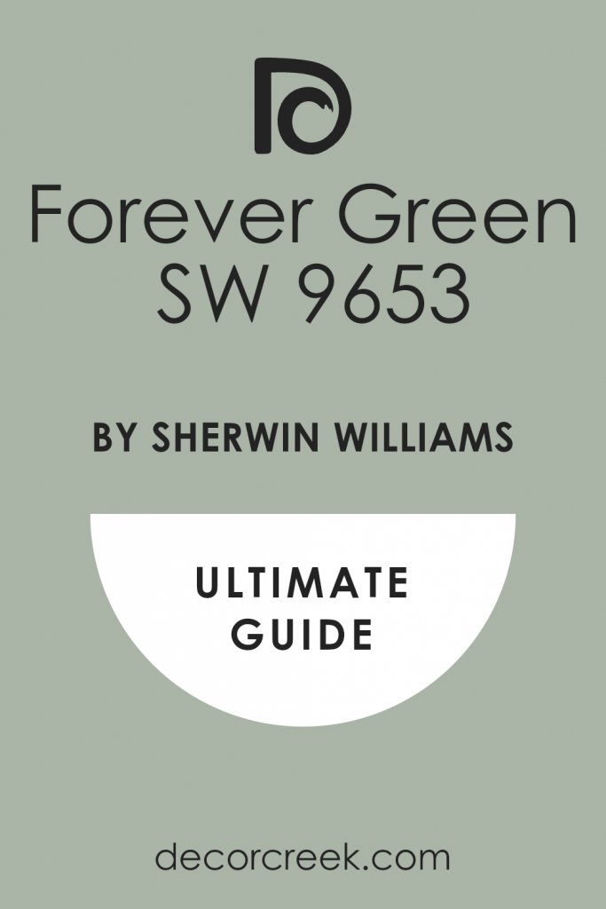 Forever Green SW 9653 Paint Color by Sherwin Williams - DecorCreek